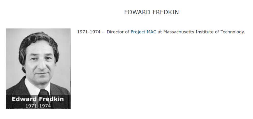 Remembering Ed Fredkin - Philip Greenspun’s Weblog