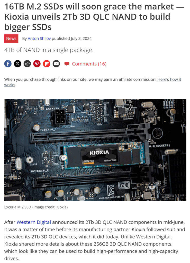 Where are the 16 TB M.2 SSDs? – Philip Greenspun’s Weblog