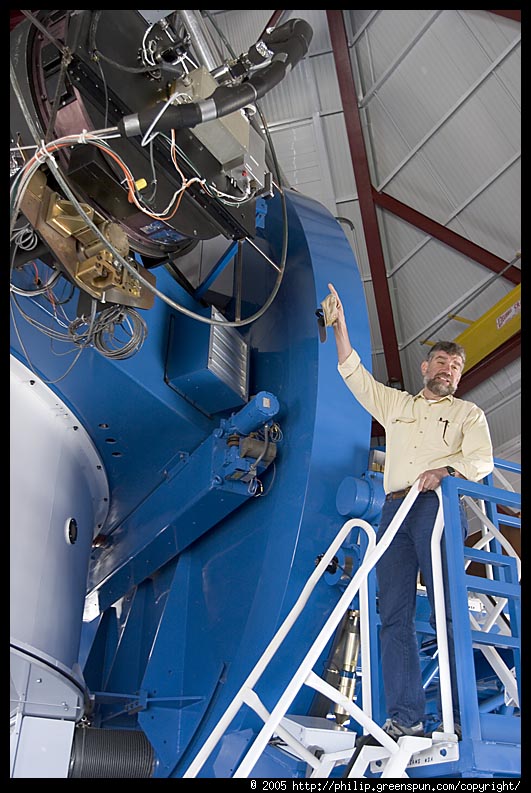 Photograph by Philip Greenspun: paul-schechter-and-magellan-17