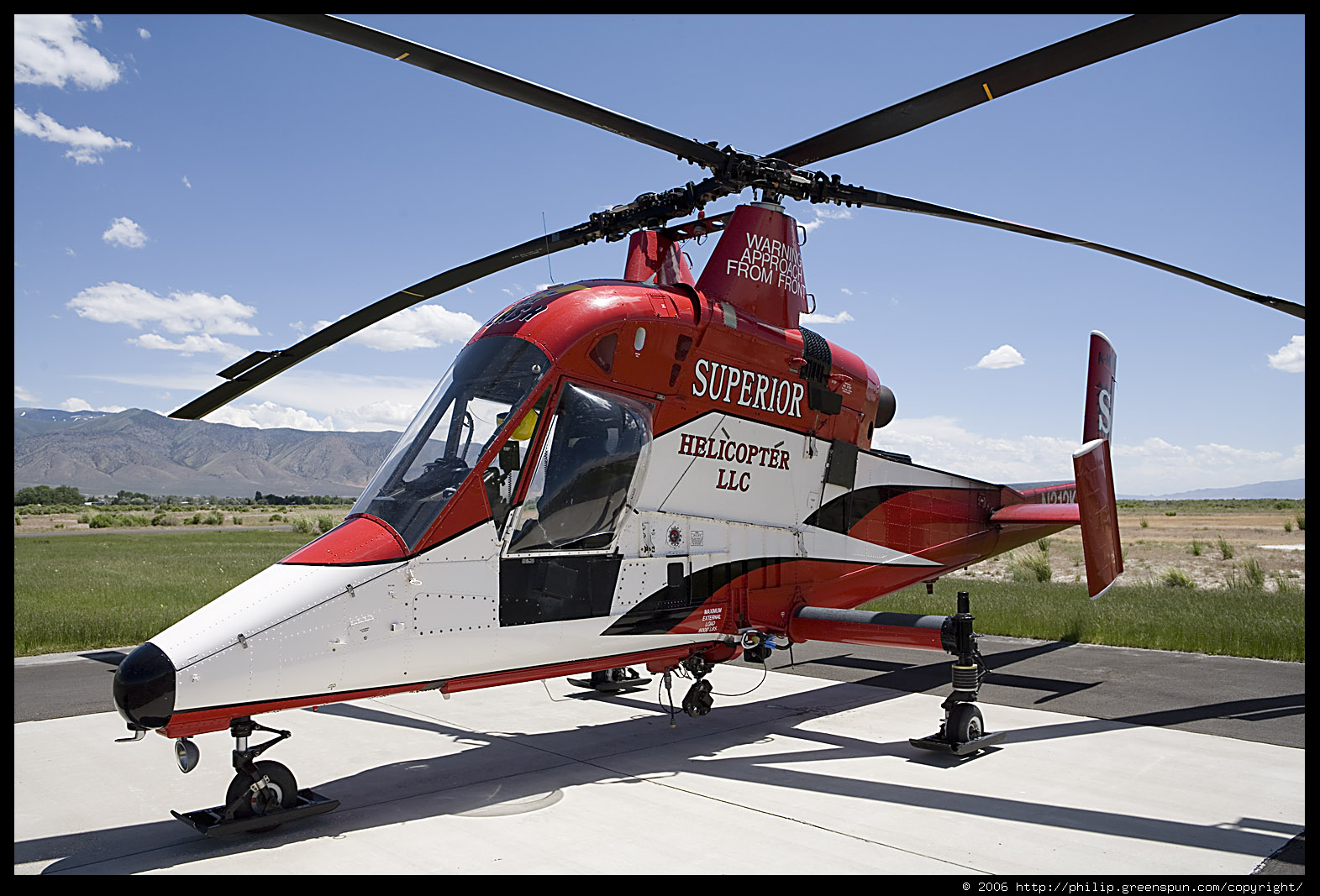 Photograph By Philip Greenspun Kaman k max heavy lift helicopter 4